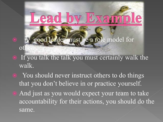Qualities of an exemplary leader | PPTX | Executive Leadership ...