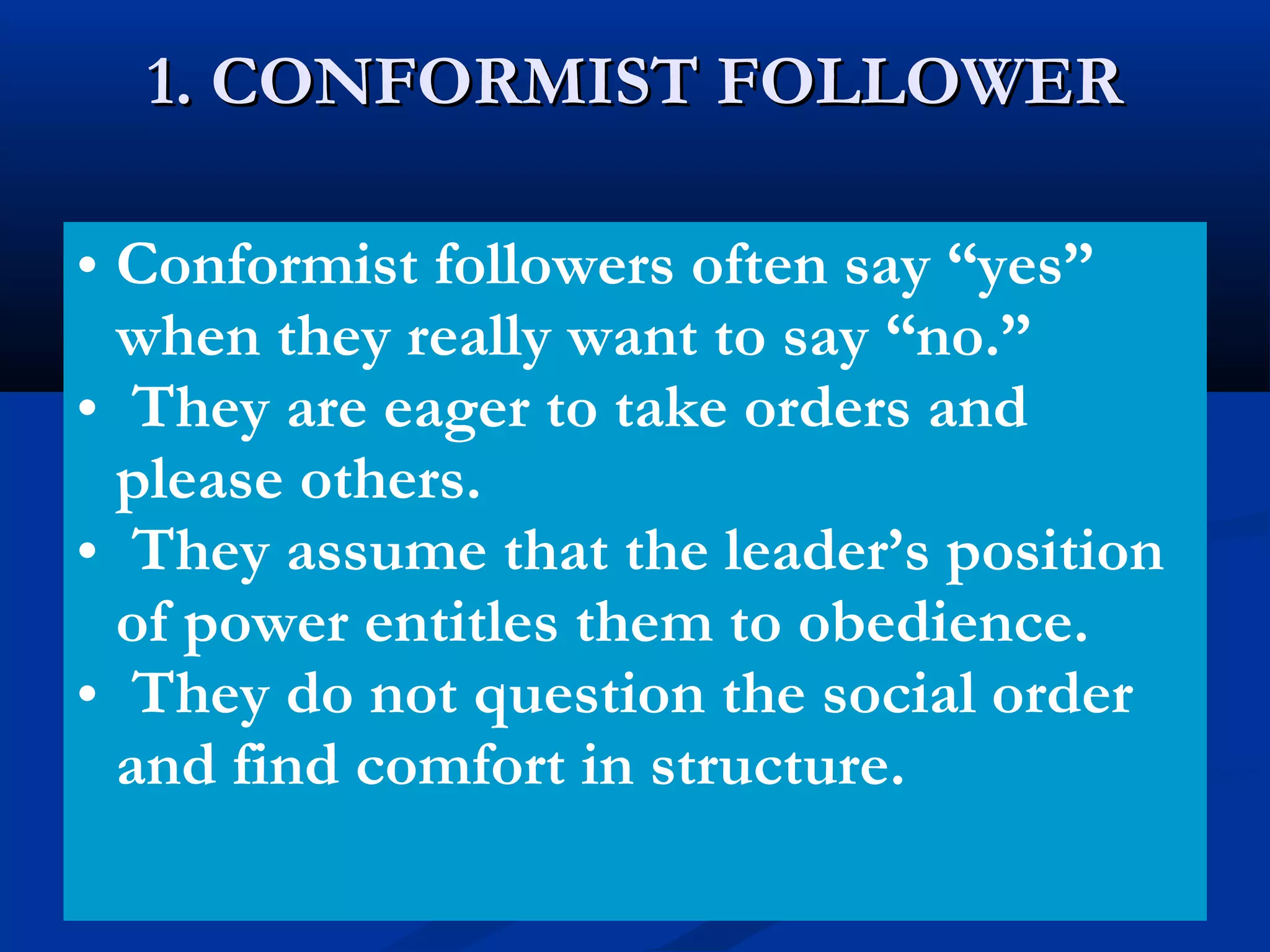 Leadership & Followership | PPT