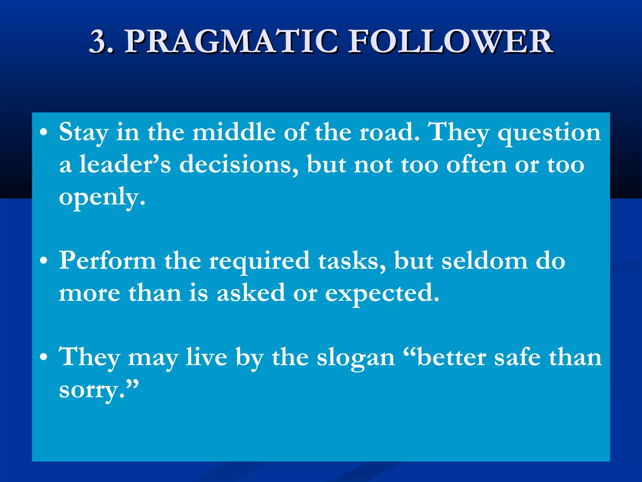 Leadership & Followership | PPT
