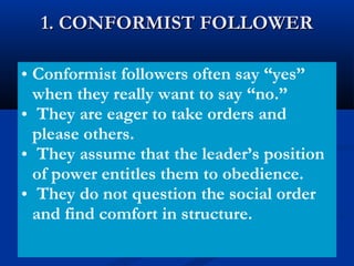 Leadership & Followership | PPT