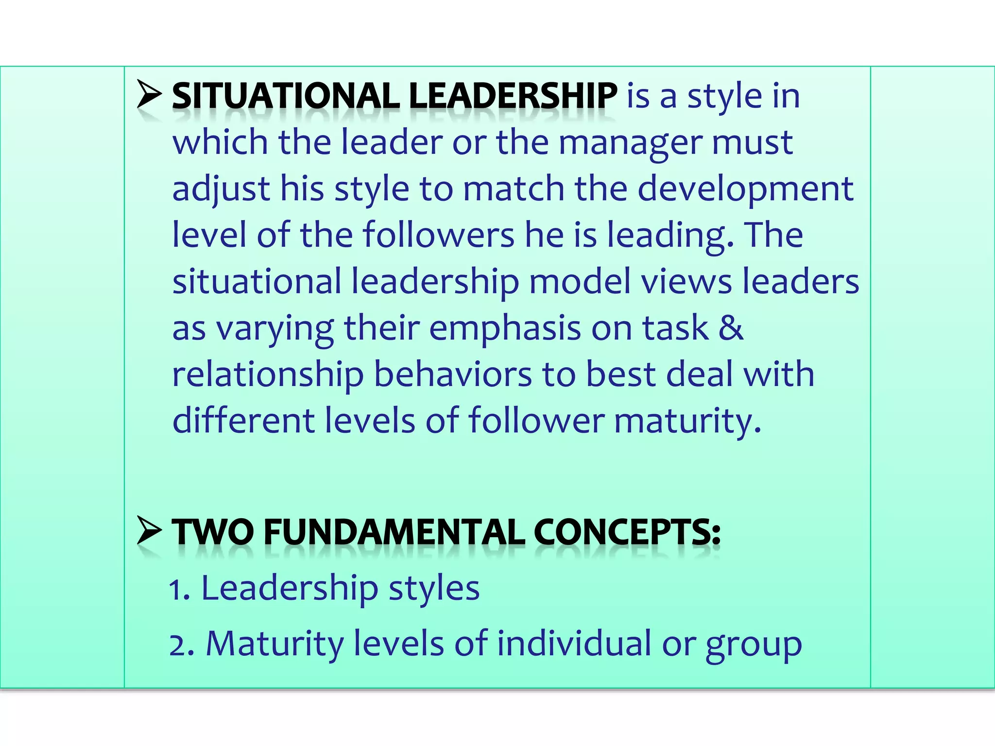 Leadership Behavior | PPTX