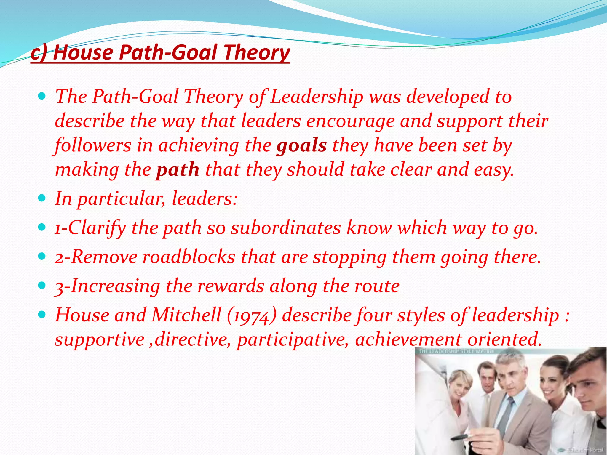 Leadership styles and theories. | PPTX