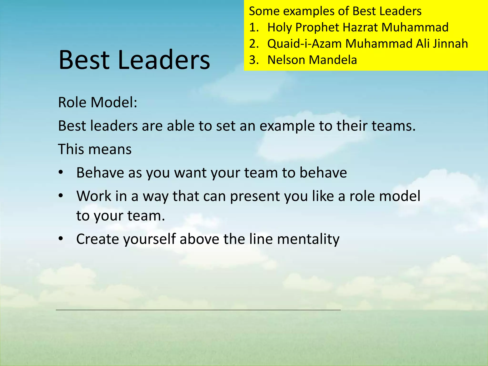 Leadership - Introduction to Management | PPT