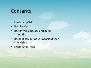 Leadership - Introduction to Management | PPTX