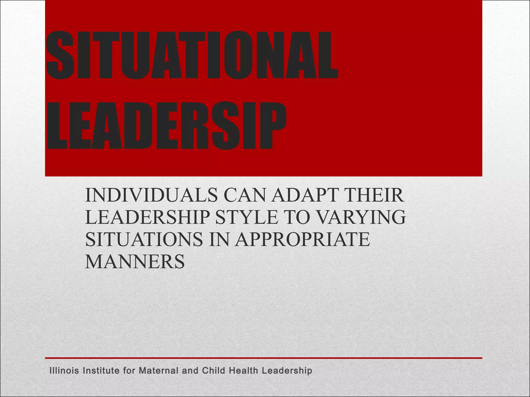 Leadership - Organisational Behavior | PPT