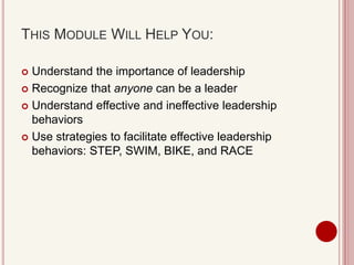 Teach Teamwork Leadership | PPTX