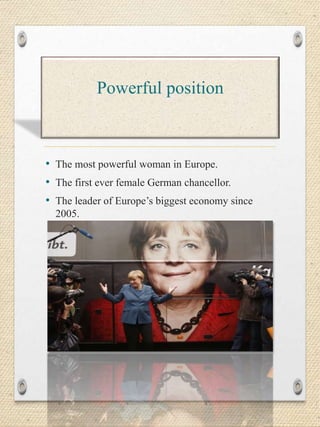 Angela Merkel Leadership traits | PPTX