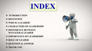 Leadership | PPT