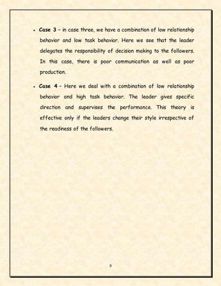 Notes on Leadership In Organisation Behavior (Notes for BBA/B.com ...