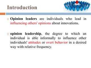 opinion Leadership | PPTX