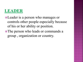 Leadership | PPT
