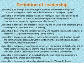 Leadership | PPTX