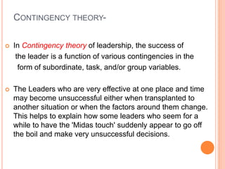 Leadership | PPTX | Executive Leadership & Management | Business