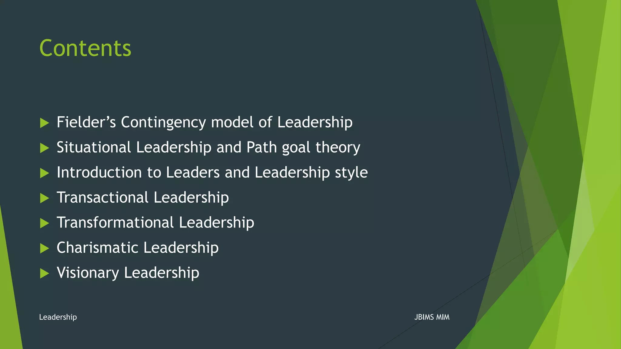 LEADERSHIP IN ORGANISATION (Organisational Leadership) | PPTX