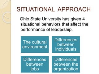 Meaning, Characteristics and Theories of Leadership | PPTX | Business ...