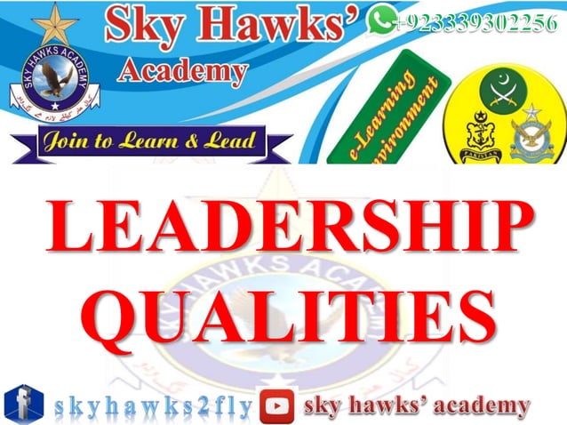 Leadership QUALITIES | PPT