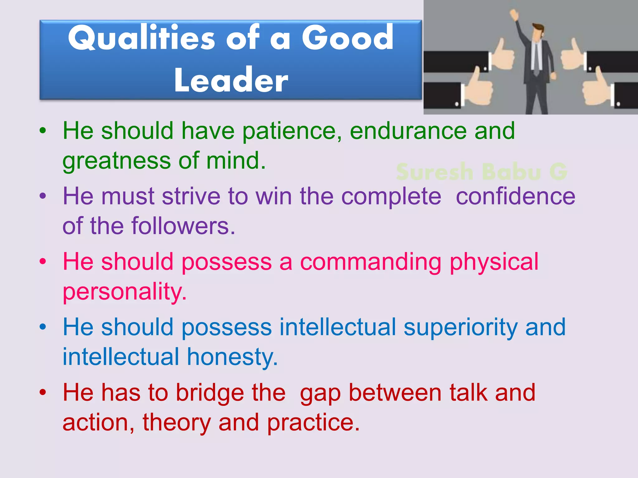 Leadership – concept, types /styles of leadership in the classroom ...