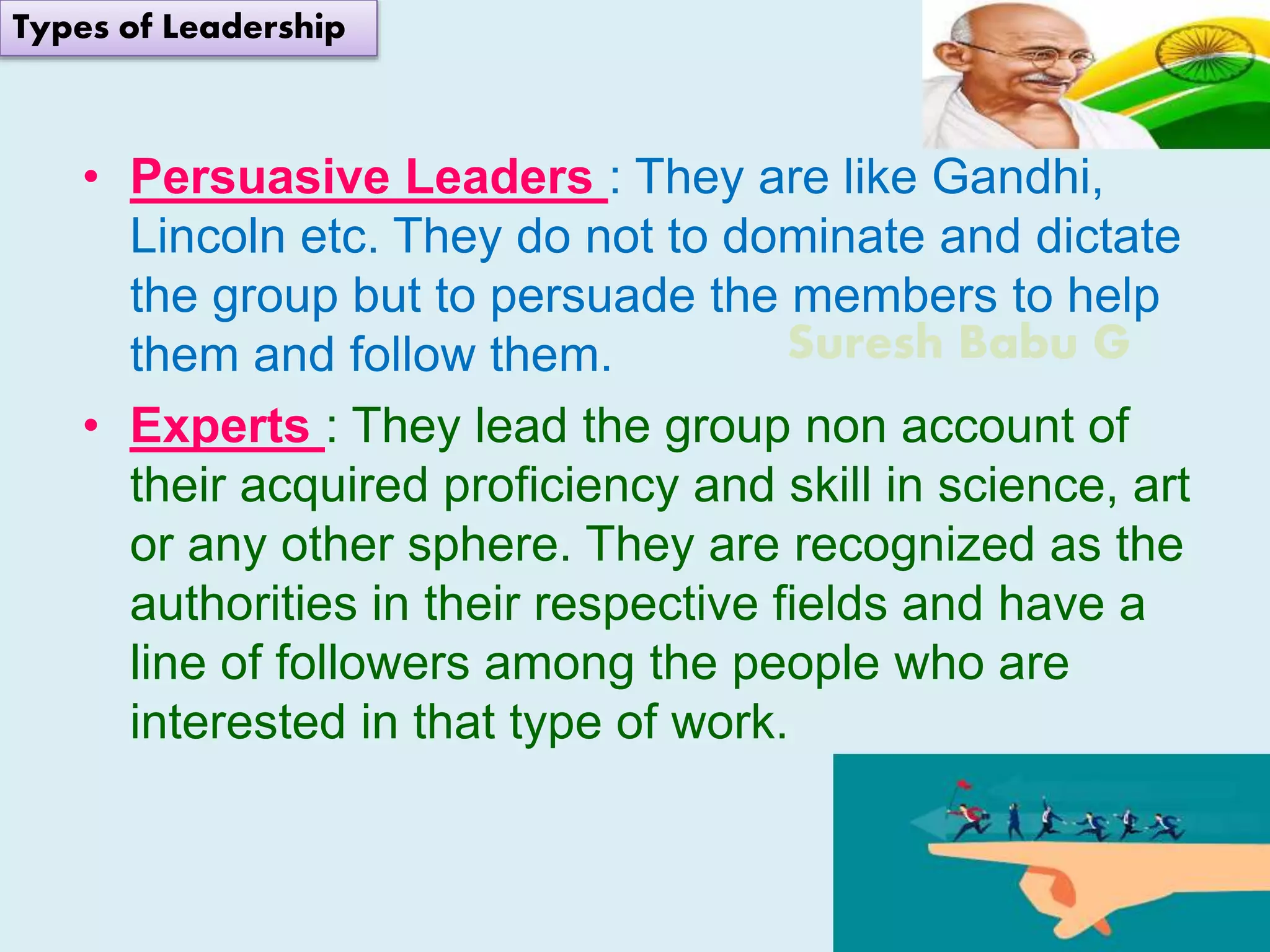 Leadership – concept, types /styles of leadership in the classroom ...