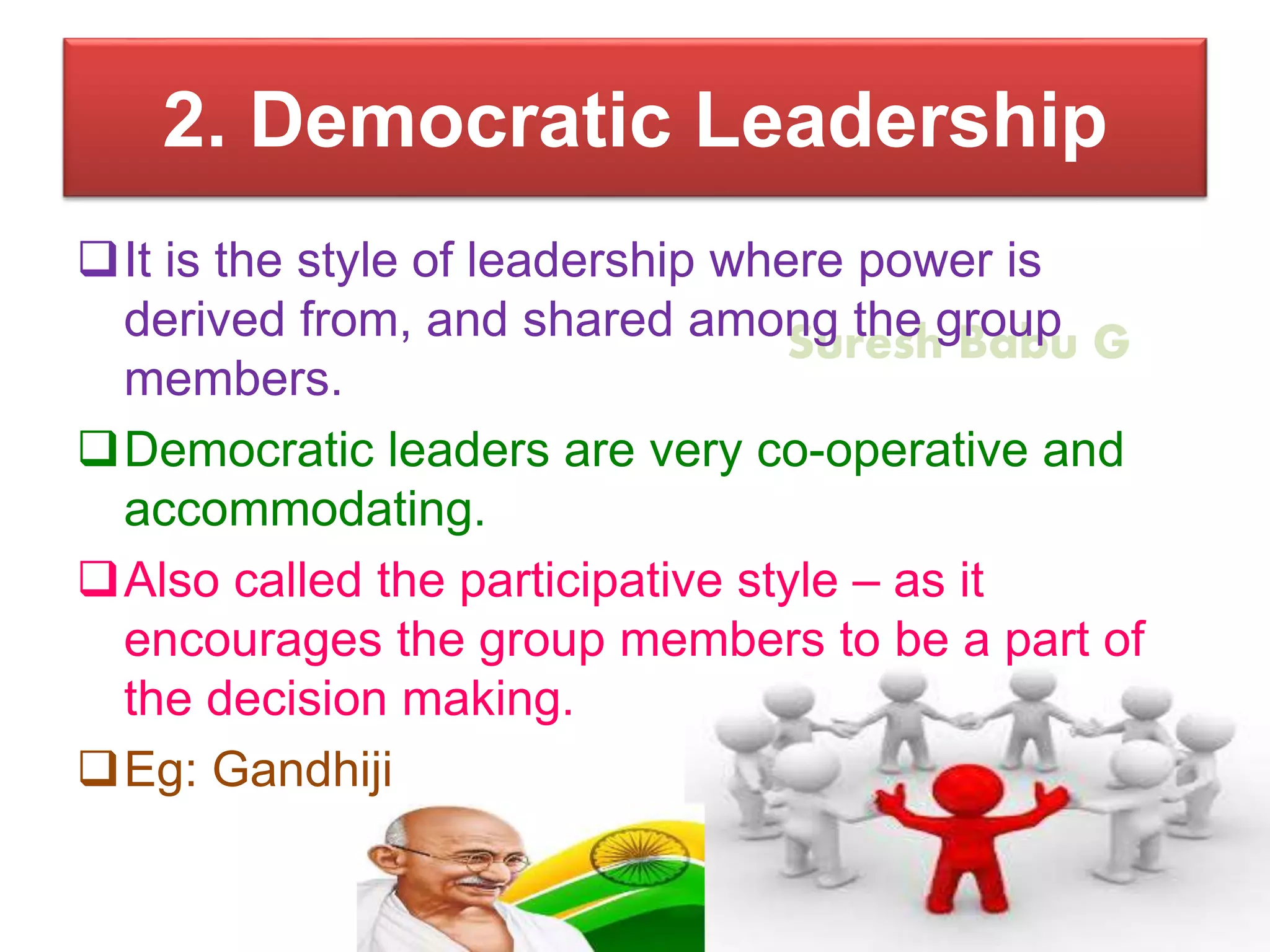 Leadership – concept, types /styles of leadership in the classroom ...