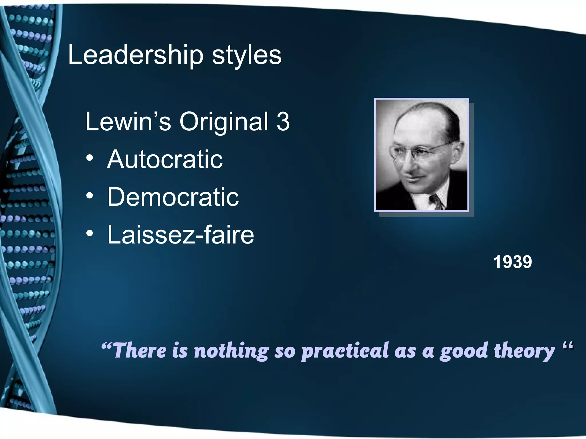 Leadership and the role of the team leader | PPT
