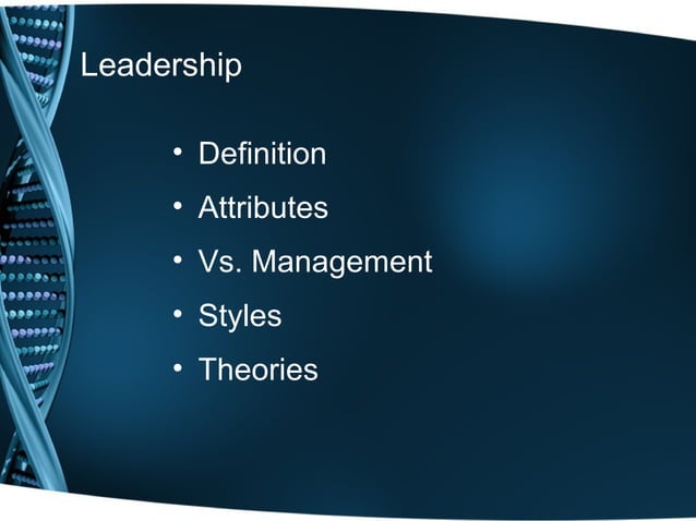 Leadership and the role of the team leader | PPT | Executive Leadership ...