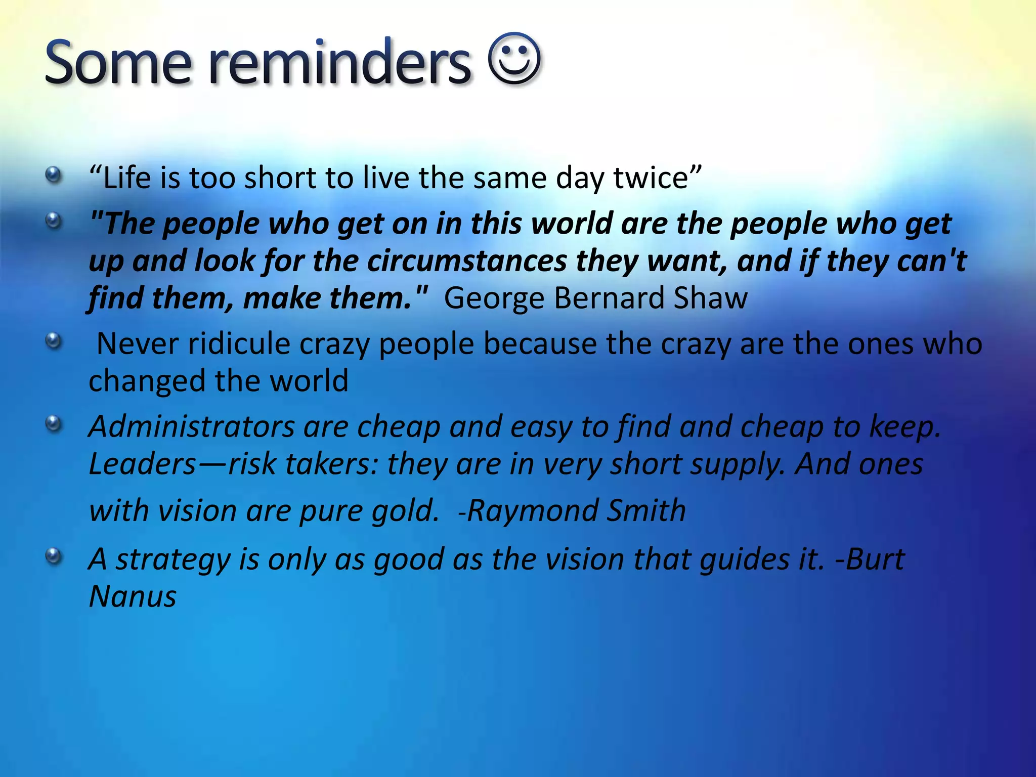 Leadership by example | PPTX