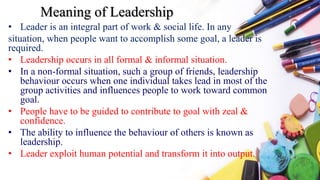 Leadership | PPT