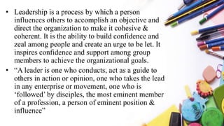 Leadership | PPT