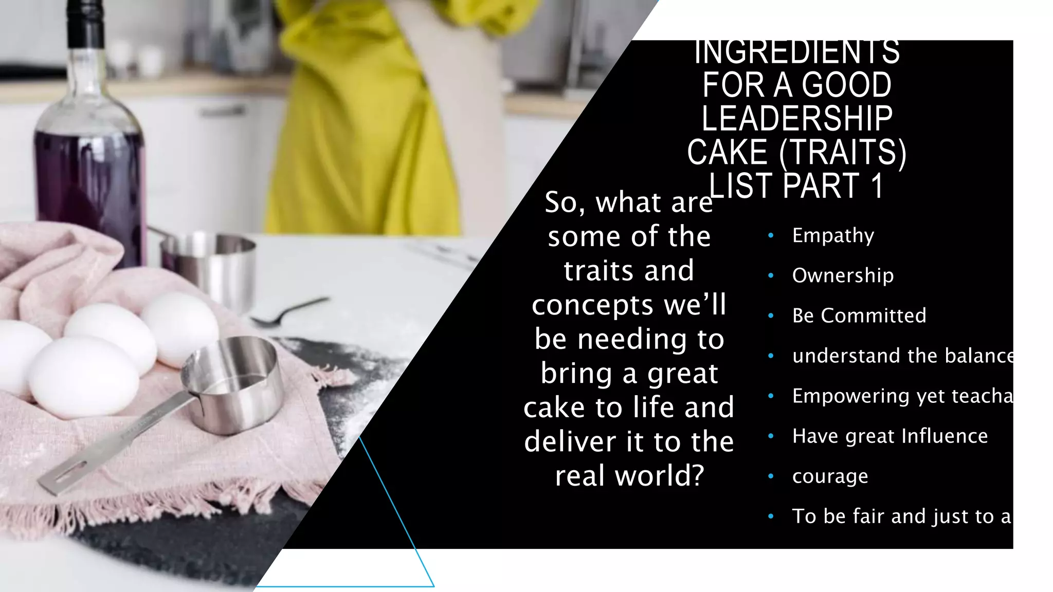 Leadership cake | PPTX