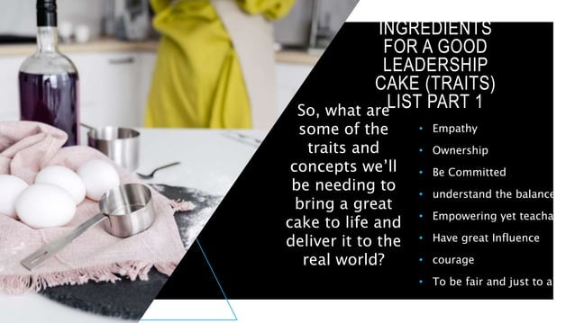 Leadership cake | PPTX