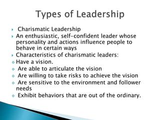 leadership.pptx | Executive Leadership & Management | Business