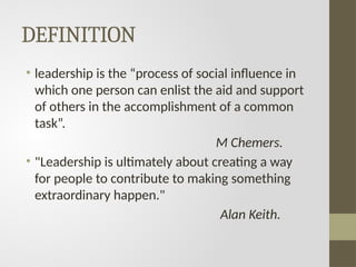 Leadership Power Point Presentation Topic.pptx