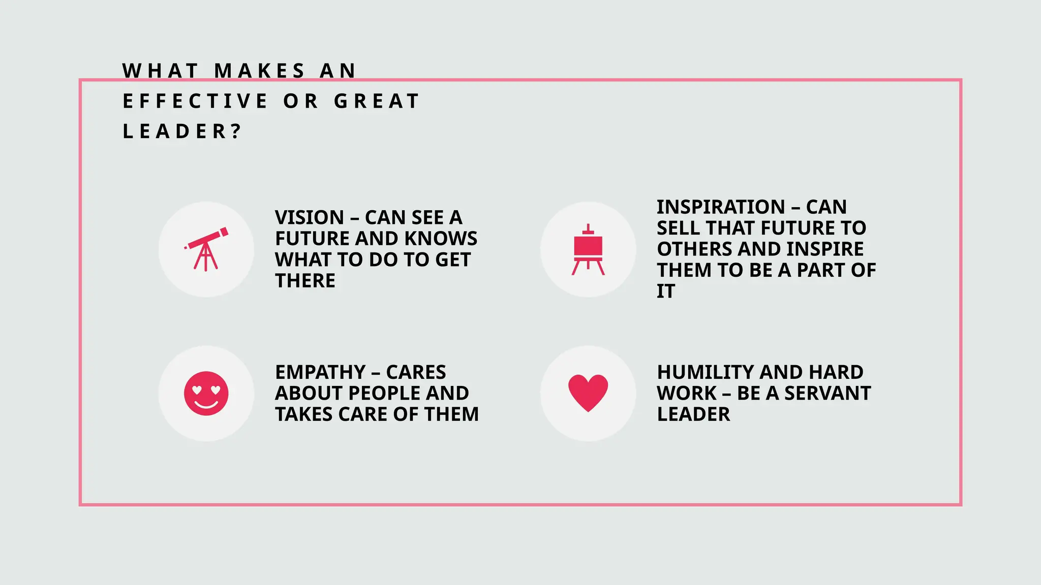 Defining Leadership - What Makes a Great Leader | PPT