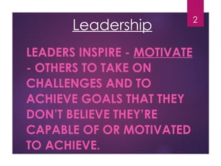 Leadership soft skills presentation .ppt