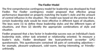 Leadership principles of management slides | PPTX