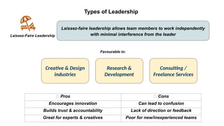 Leadership Meaning and Styles- Autocratic, Paternalis-- | PPTX