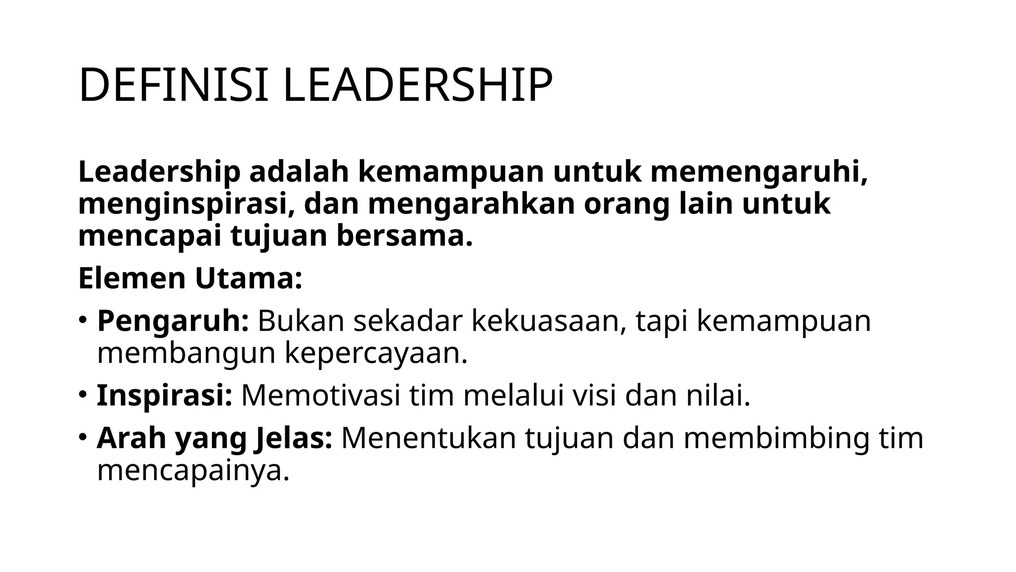 LEADERSHIP (DASAR DASAR KEPIMPINAN, GAYA).pptx