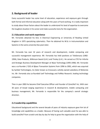 Leadership - AIB (MBA) 2015 | DOC