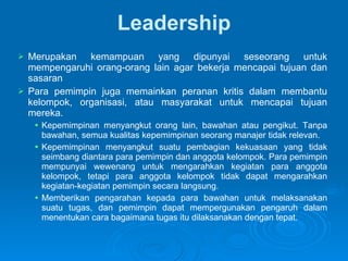 Leadership And Entrepreneur | PPT