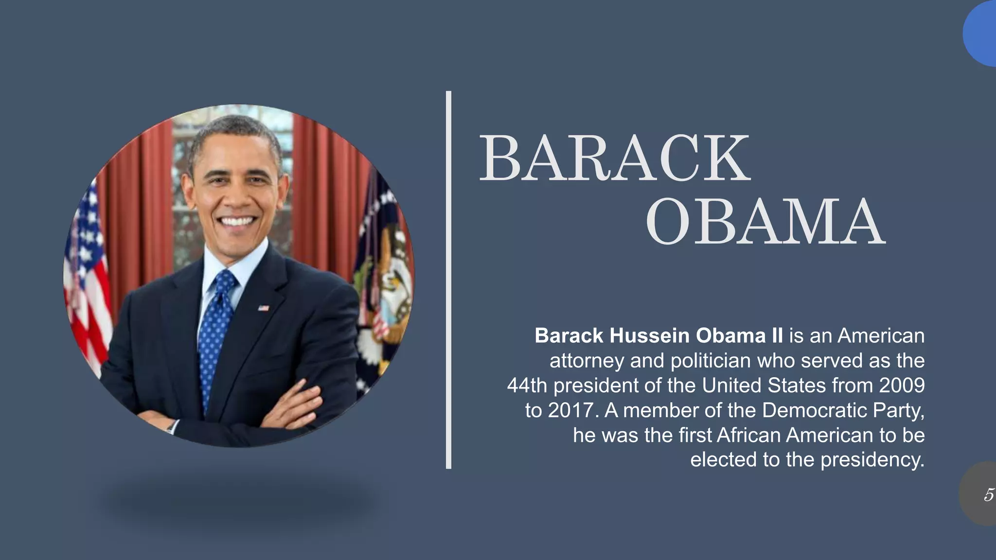 Leadership quality of Mr. Barack Obama | PPTX