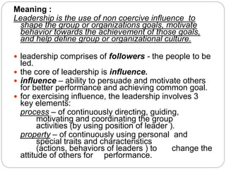 Leadership | PPTX