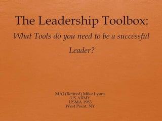 Leadership Toolbox | PPTX