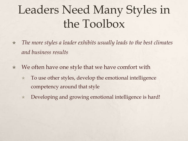 Leadership Toolbox | PPT