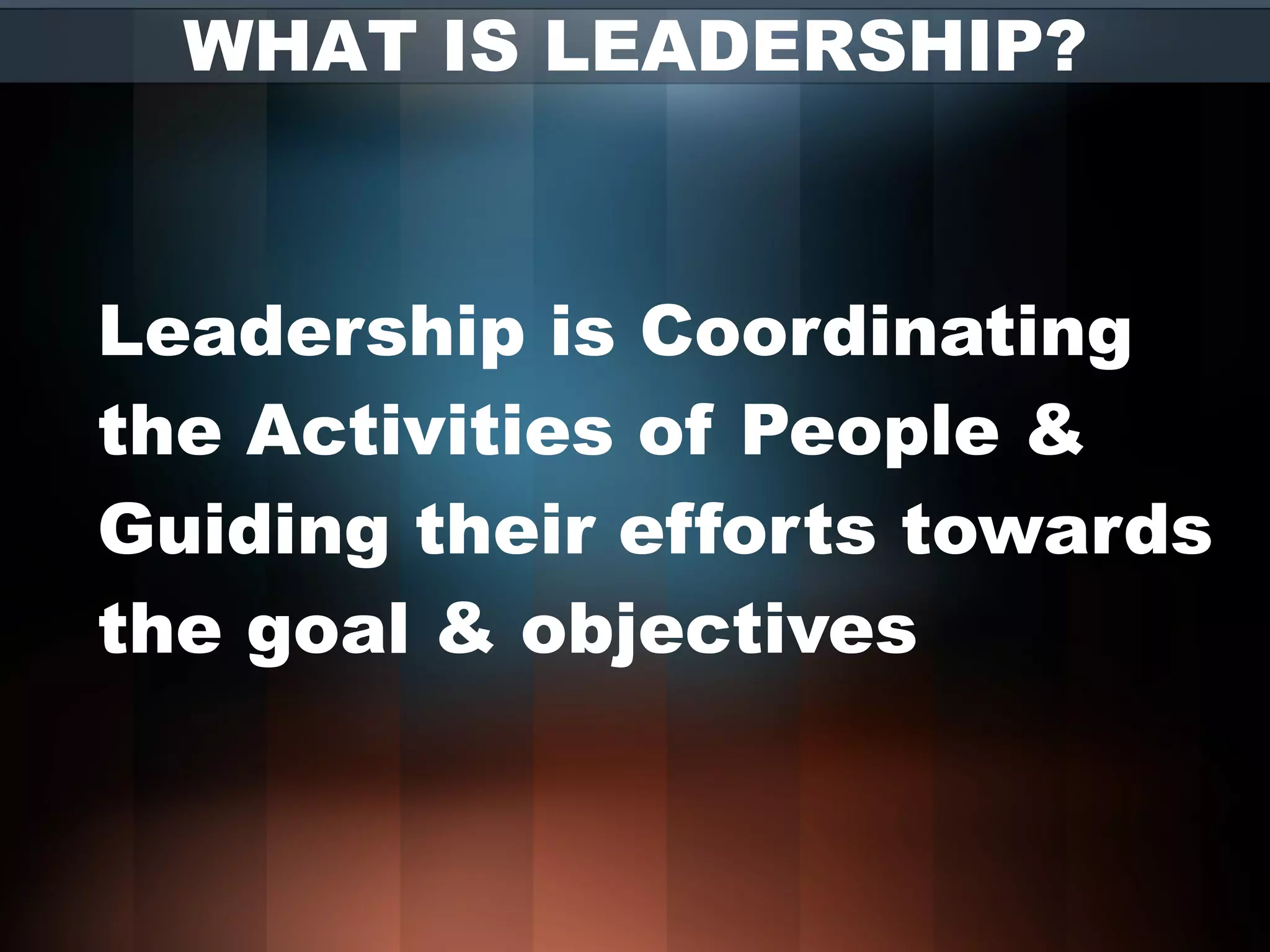 Leadership & Communication | PPT
