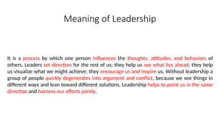 Fundamentals of Leadership and Its Concepts.pptx