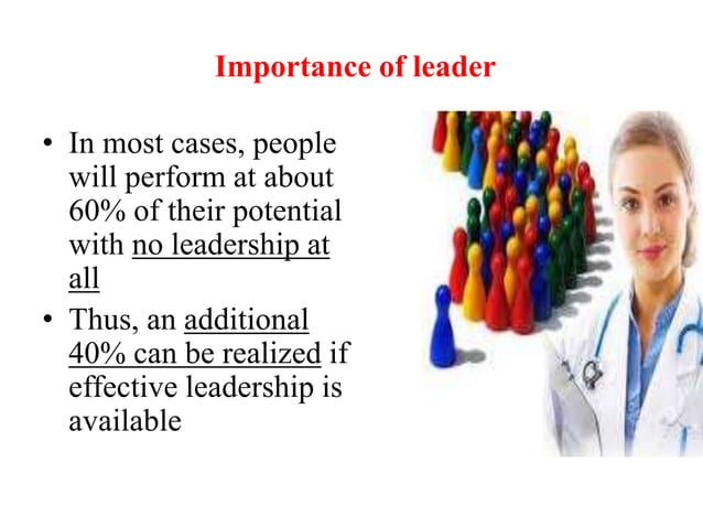 Leadership in nursing | PPTX | Healthcare Industry | Industries