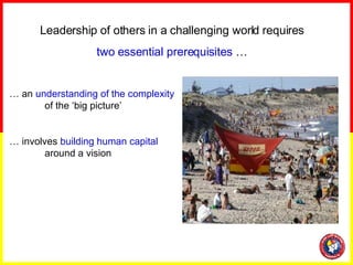 Leadership development within a water safety organisation | PPT