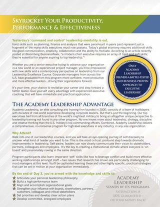 Leadership Excellence Course | Brochure | PDF