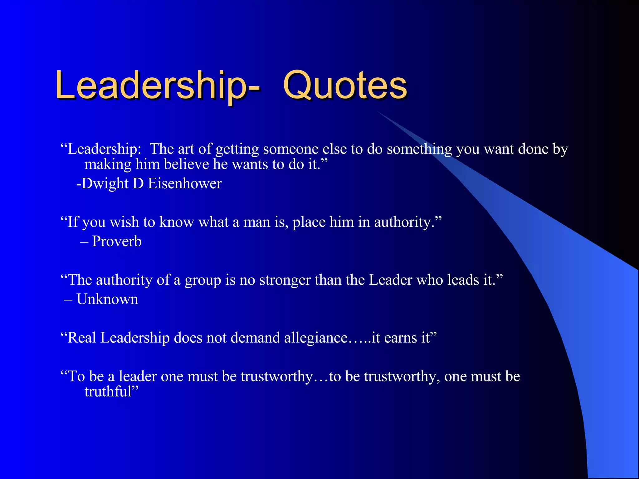 Leadership in Islam | PPT