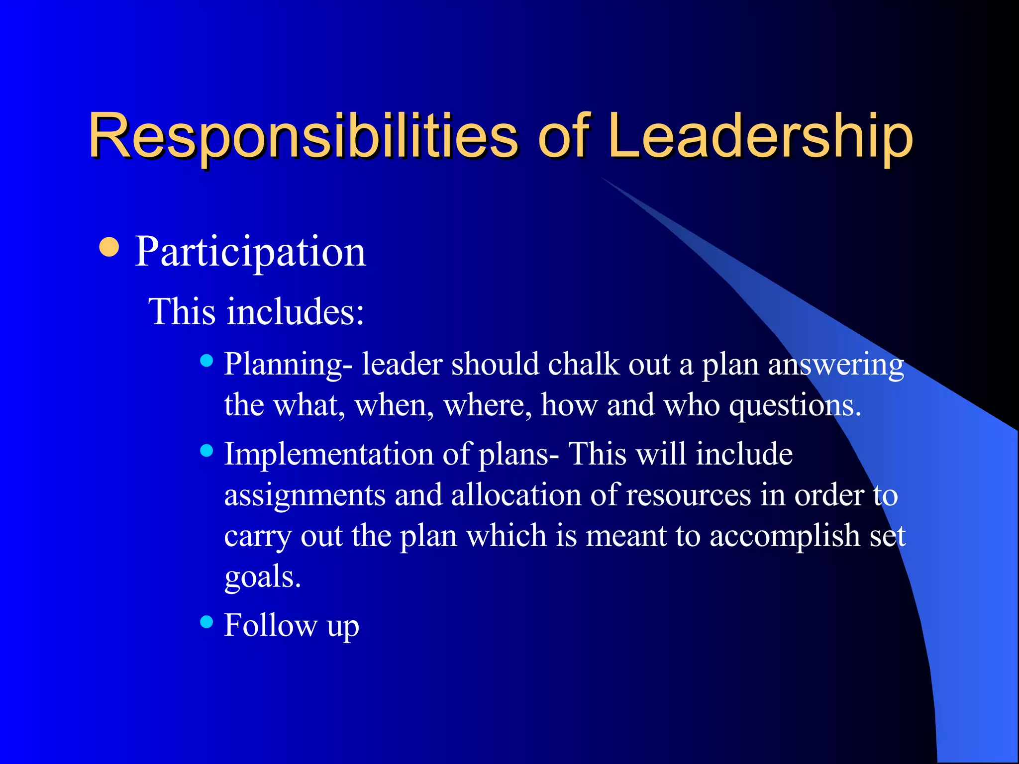 Leadership in Islam | PPT